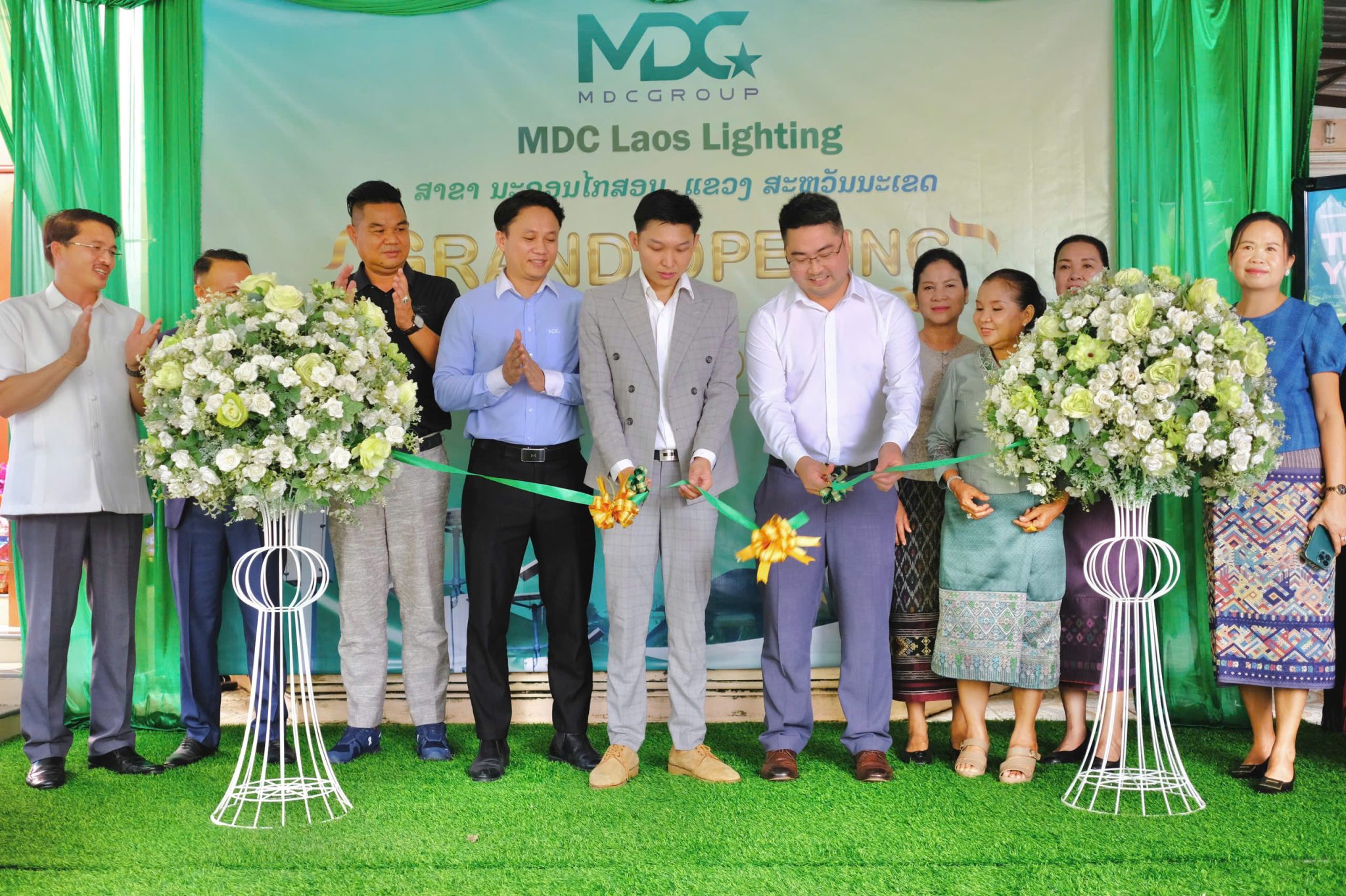 MDC GROUP chính thức khai trương chi nhánh mới tại Sanvannakhet, Lào - MDC Group